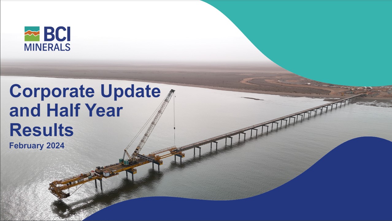 Reports & Presentations - BCI Minerals
